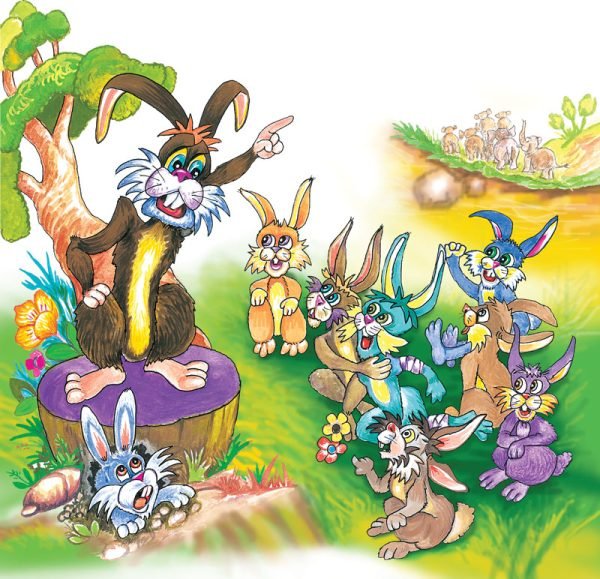 The Rabbits and the Elephants – Sawan Books