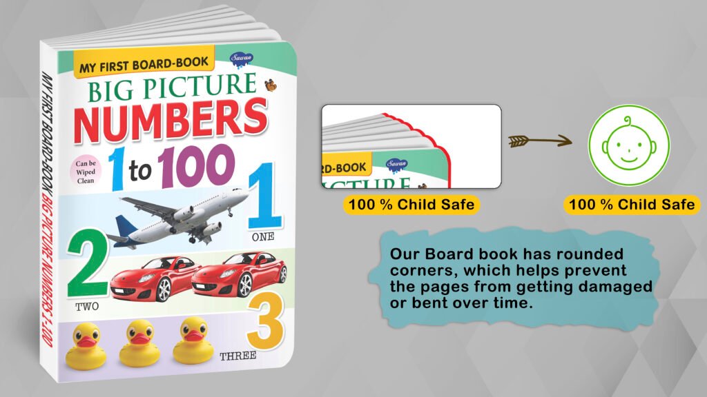 Big Pictures : Numbers 1 to 100 | My First Board-Book | Early Learning ...