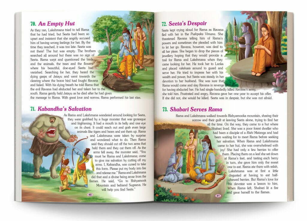 151 Episodes of the Ramayana | 151 Story Book - Sawan Books
