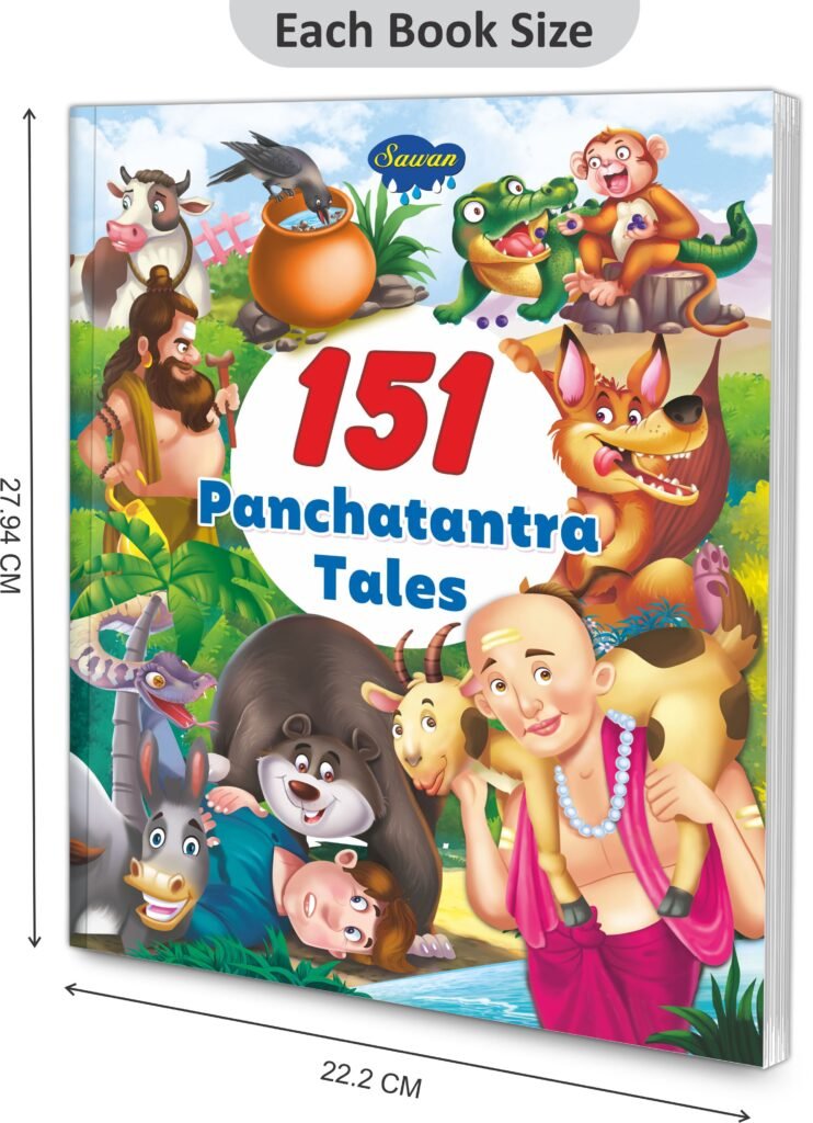 151 Panchatantra Tales | 151 Story Book - Sawan Books
