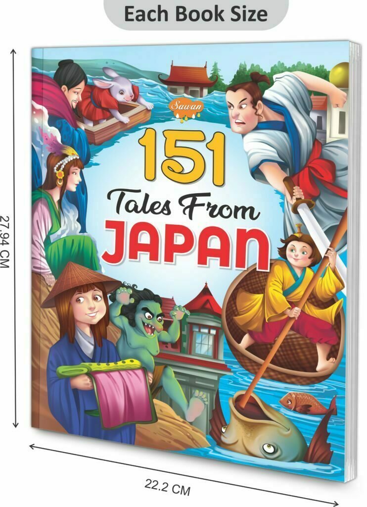 151 Tales from Japan | 151 story Book - Sawan Books