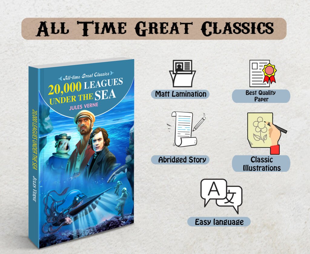 20,000 Leagues Under the Sea | All-Time Great Classics | Novels - Sawan ...
