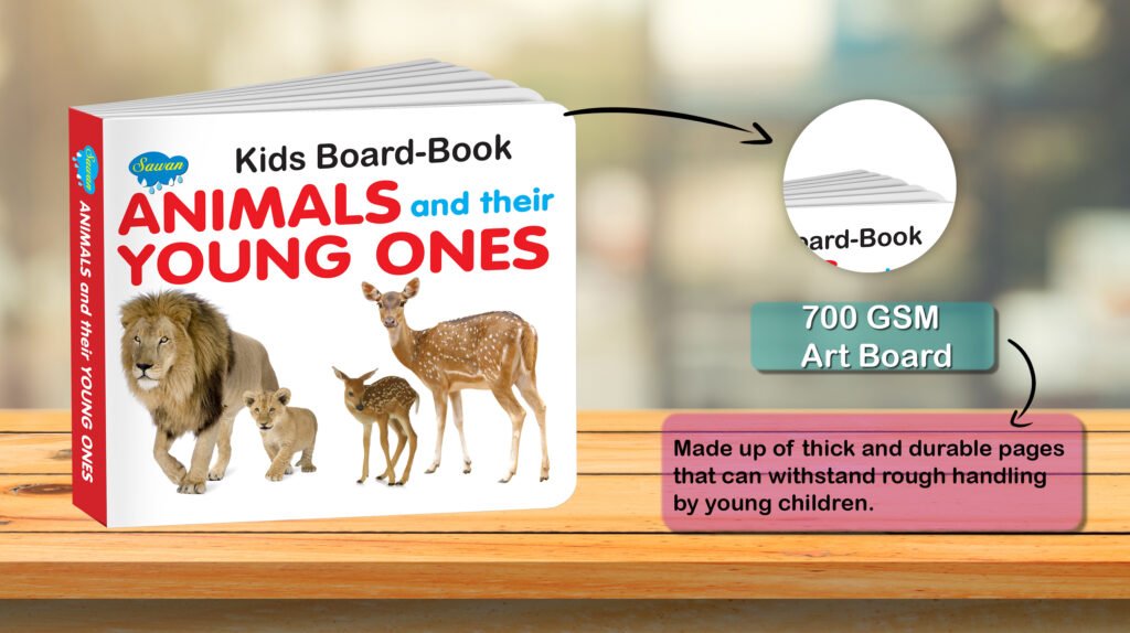 Animals and their Young Ones | Kids Board Book | Early Learning Picture ...