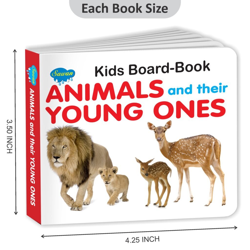 Animals and their Young Ones | Kids Board Book | Early Learning Picture ...