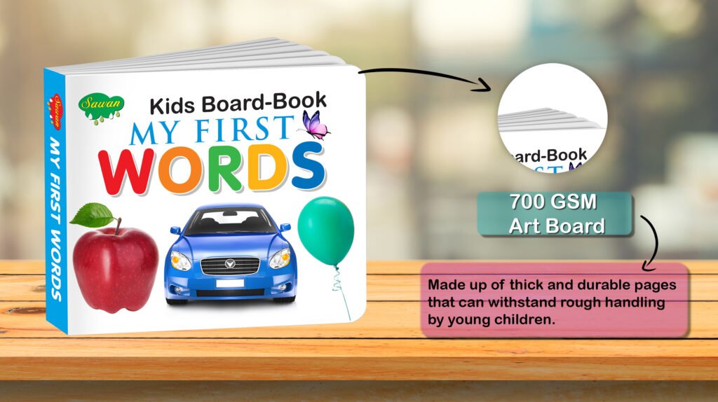 My First Words | Kids Board Book | Early Learning Picture Book - Sawan ...
