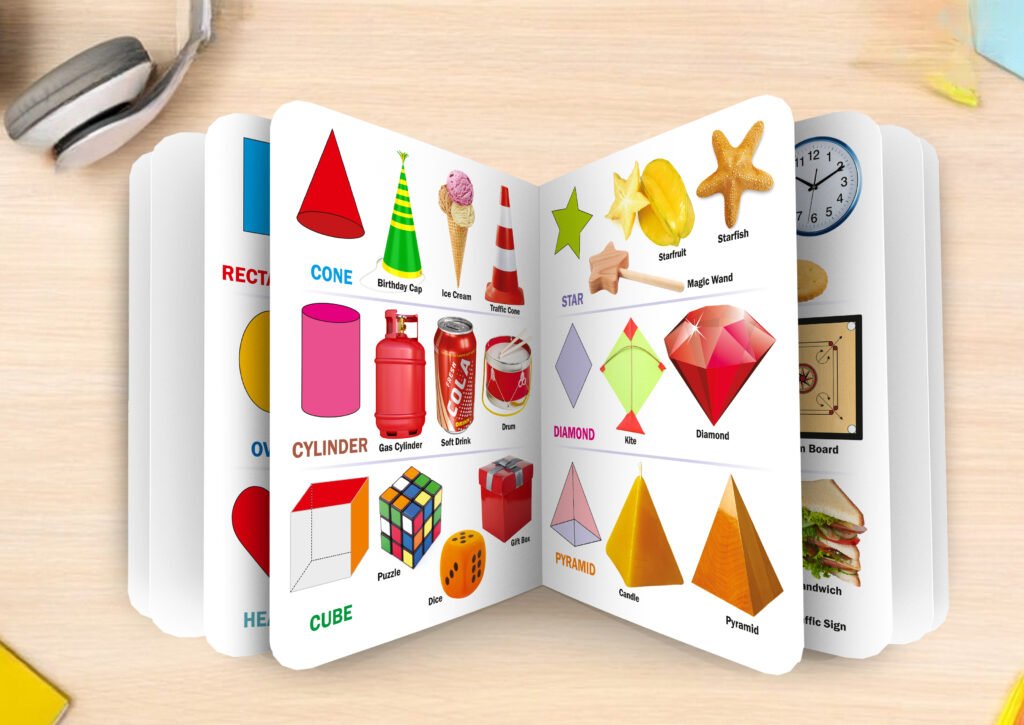 Shapes and Colours | My First Board-Book | Early Learning Picture Book ...
