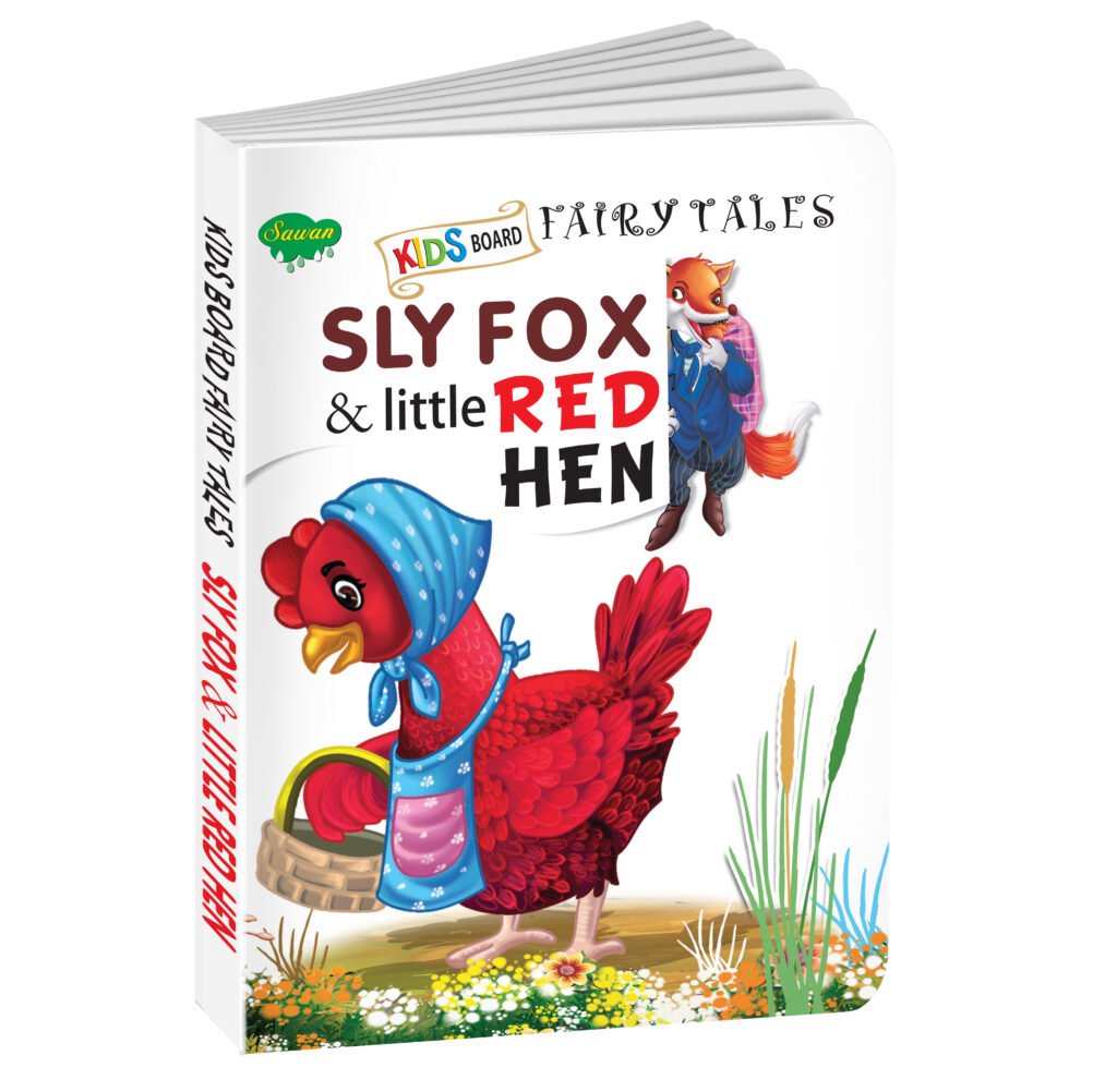 Sly Fox & Little Red Hen | Kids Board Fairy Tales | Book for Kids ...