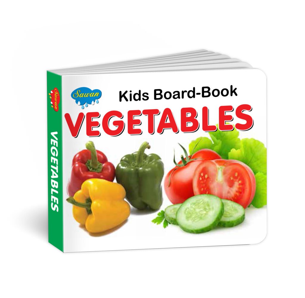 Vegetables | Kids Board Book | Early Learning Picture Book - Sawan Books