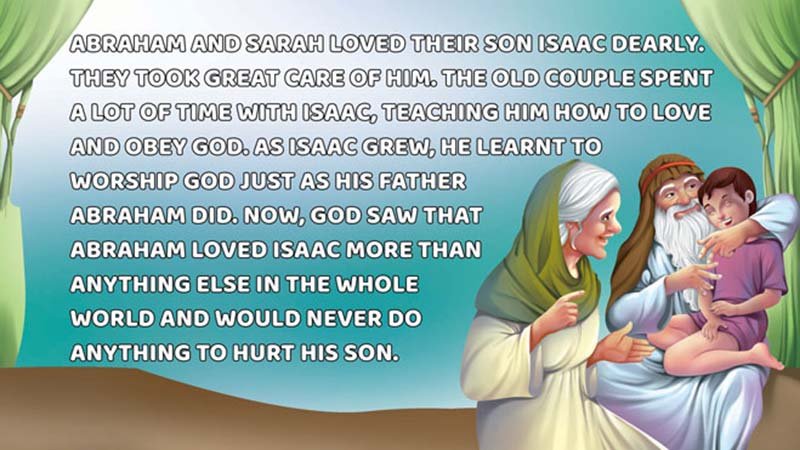 Sacrifice of Isaac | BIBLE STORIES OLD TESTAMENT - Sawan Books