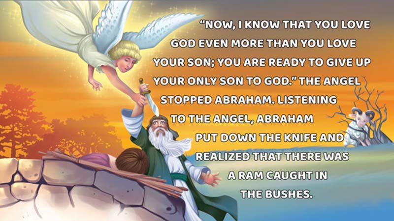 Sacrifice of Isaac | BIBLE STORIES OLD TESTAMENT - Sawan Books