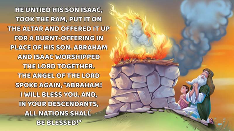 Sacrifice of Isaac | BIBLE STORIES OLD TESTAMENT - Sawan Books
