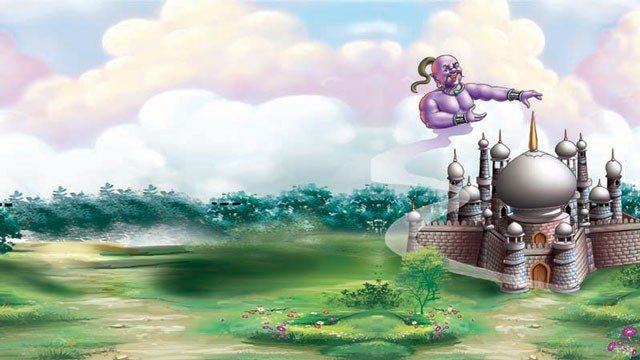 Aladdin And The Magic Lamp -World Famous Fairy Tales - Sawan Books