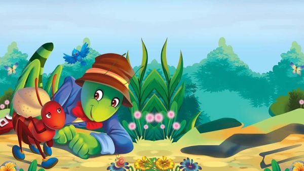 The Ant and the Grasshopper | world Famous Aesop's Fables - Sawan Books