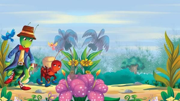 The Ant and the Grasshopper | world Famous Aesop's Fables - Sawan Books