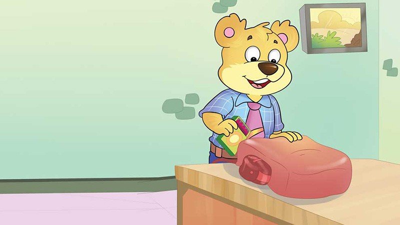 Benny Goes To School | Benny's First Stories - Sawan Books