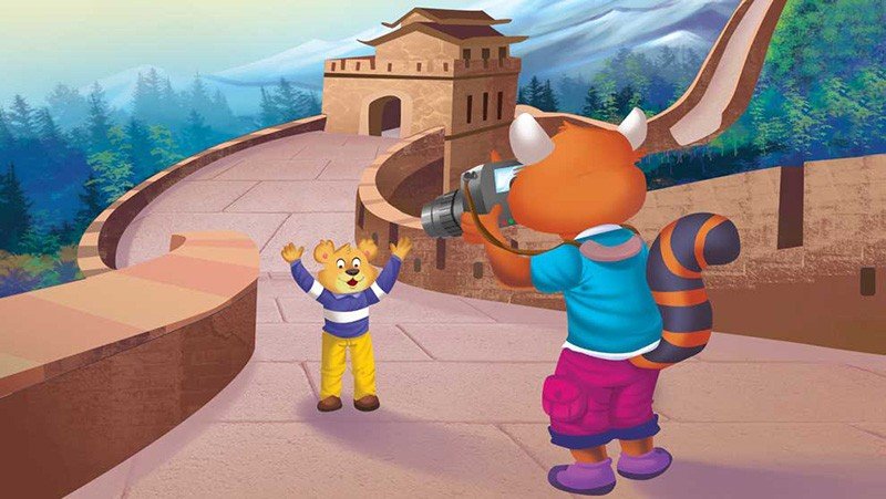 Benny In China | Benny The World Explorer - Sawan Books