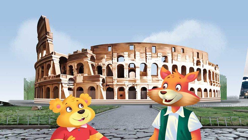 Benny In Italy | Benny The World Explorer - Sawan Books