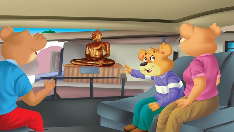 Benny In Thailand | Benny The World Explorer - Sawan Books