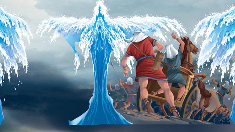 CROSSING THE RED SEA | BIBLE STORIES OLD TESTAMENT - Sawan Books