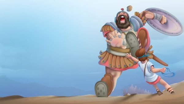 DAVID AND GOLIATH | BIBLE STORIES OLD TESTAMENT - Sawan Books