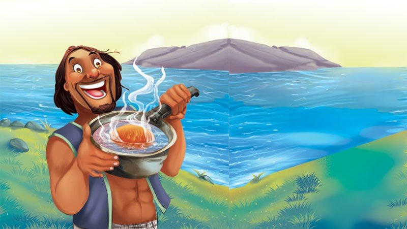 FAITH OF A STARVING MAN | EARLY READER FOR BEGINNERS - Sawan Books