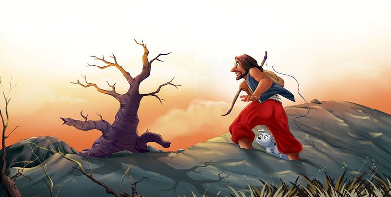 FAITH OF A STARVING MAN | EARLY READER FOR BEGINNERS - Sawan Books