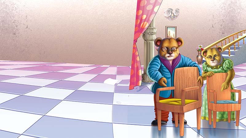 GOLDILOCKS AND THE THREE BEARS | World Famous Fairy Tales - Sawan Books