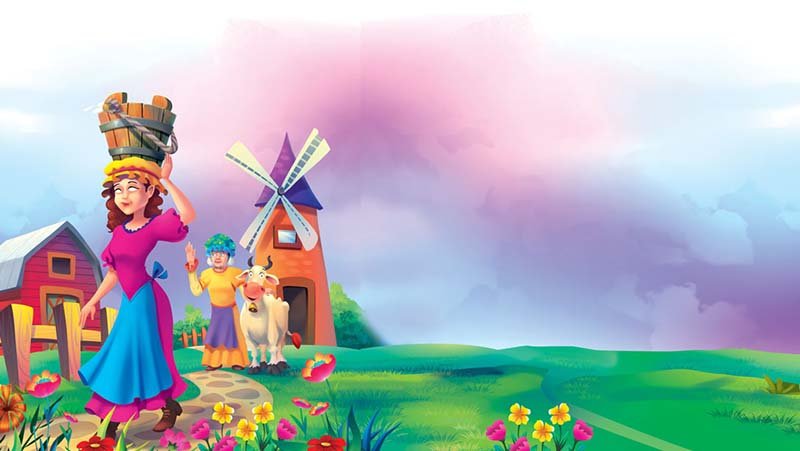 The Milkmaid and Her Pail | world Famous Aesop's Fables - Sawan Books