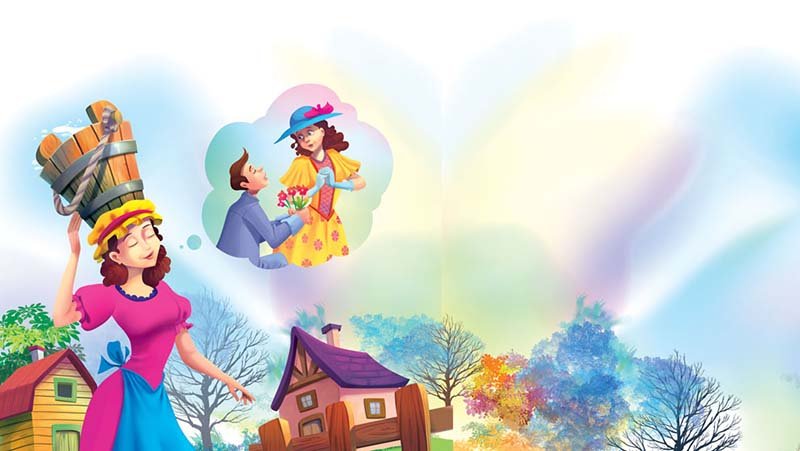 The Milkmaid and Her Pail | world Famous Aesop's Fables - Sawan Books