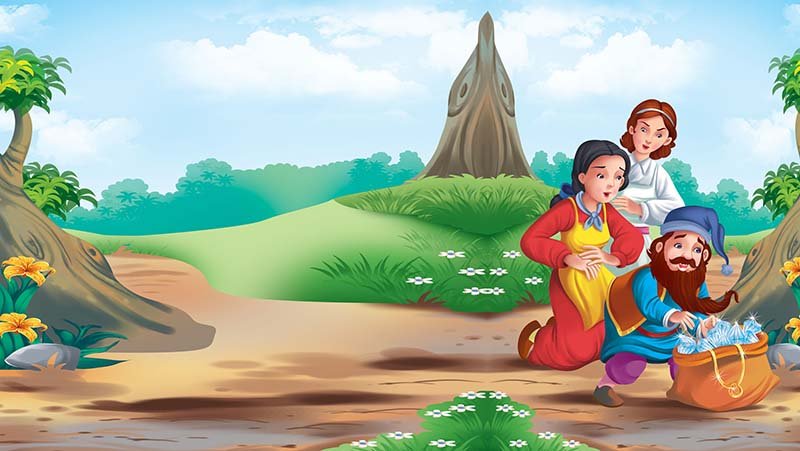 Snow White and Rose Red | World Famous Fairy Tale - Sawan Books