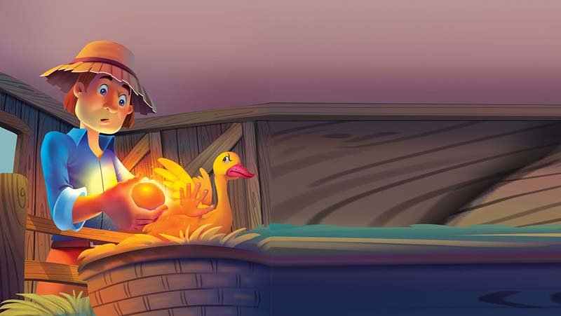 The Goose that Laid Golden Eggs | world Famous Aesop's Fables - Sawan Books