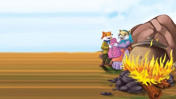 The Sly Fox and the Little Red Hen | World Famous Fairy Tales - Sawan Books