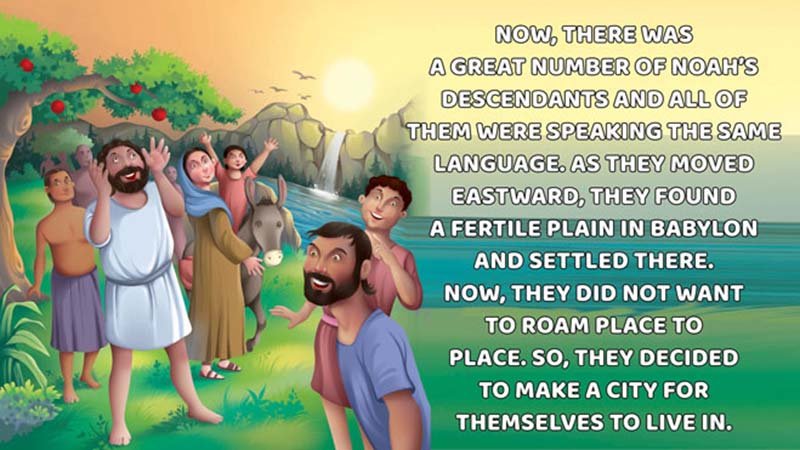 The Tower of Babel |BIBLE STORIES OLD TESTAMENT - Sawan Books