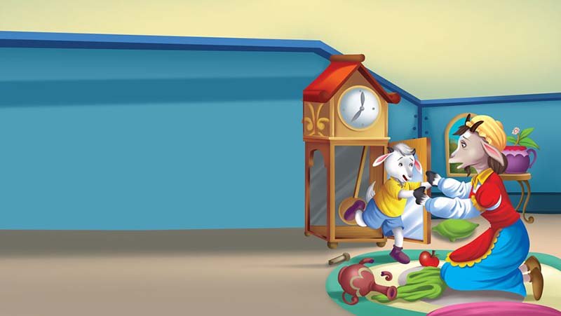 The Wolf and the Seven Little Goat | World Famous Fairy Tales - Sawan Books