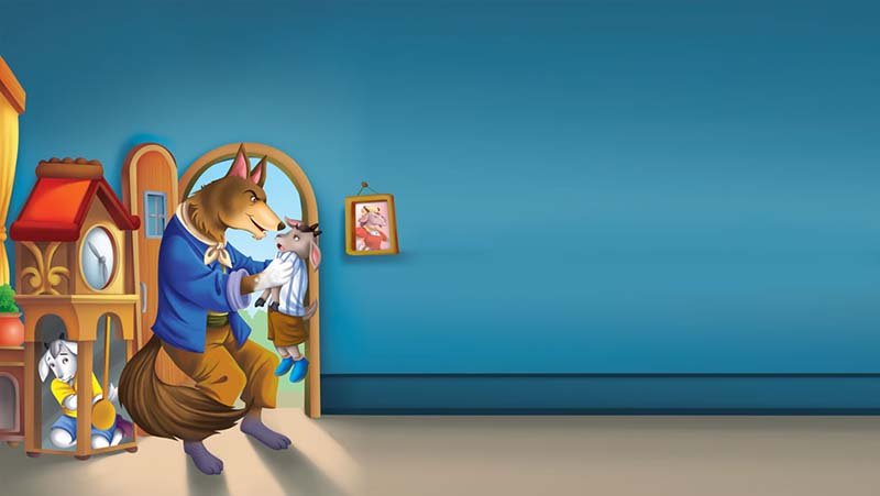 The Wolf and the Seven Little Goat | World Famous Fairy Tales - Sawan Books