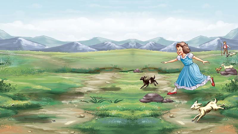 HEIDI | World Famous Fairy Tales - Sawan Books