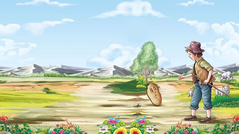 THE BIG PANCAKE | World Famous Fairy Tales - Sawan Books