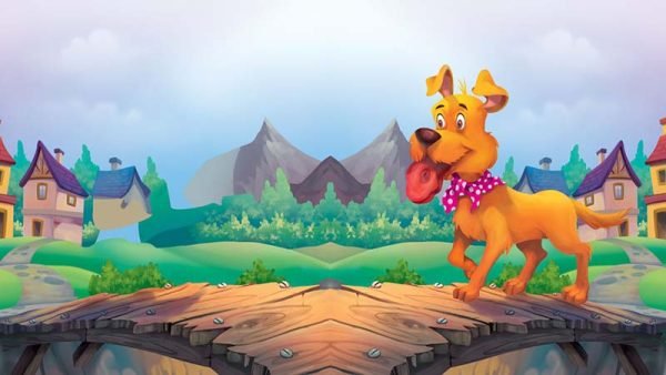 The Dog and His Reflection | world Famous Aesop's Fables - Sawan Books