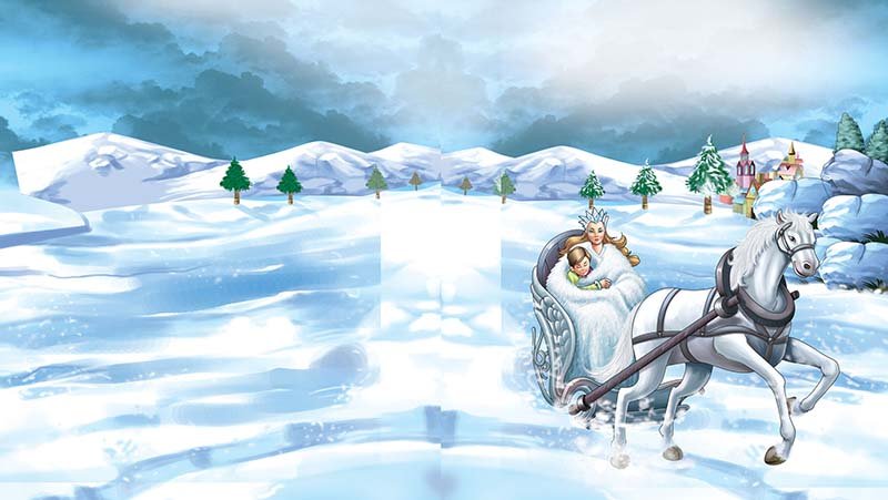 THE SNOW QUEEN | World Famous Fairy Tale - Sawan Books