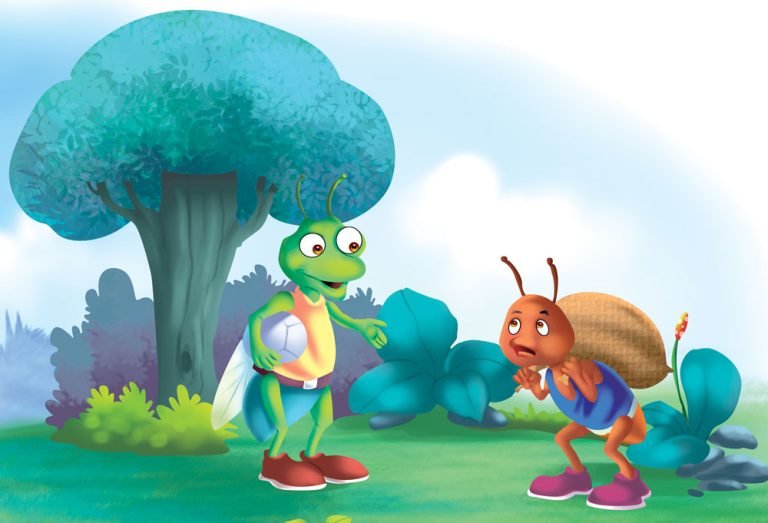 The Grasshopper and the Ant - Sawan Books