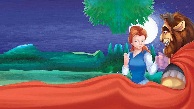Beauty and the Beast | Enchanted Fairy Tales - Sawan Books