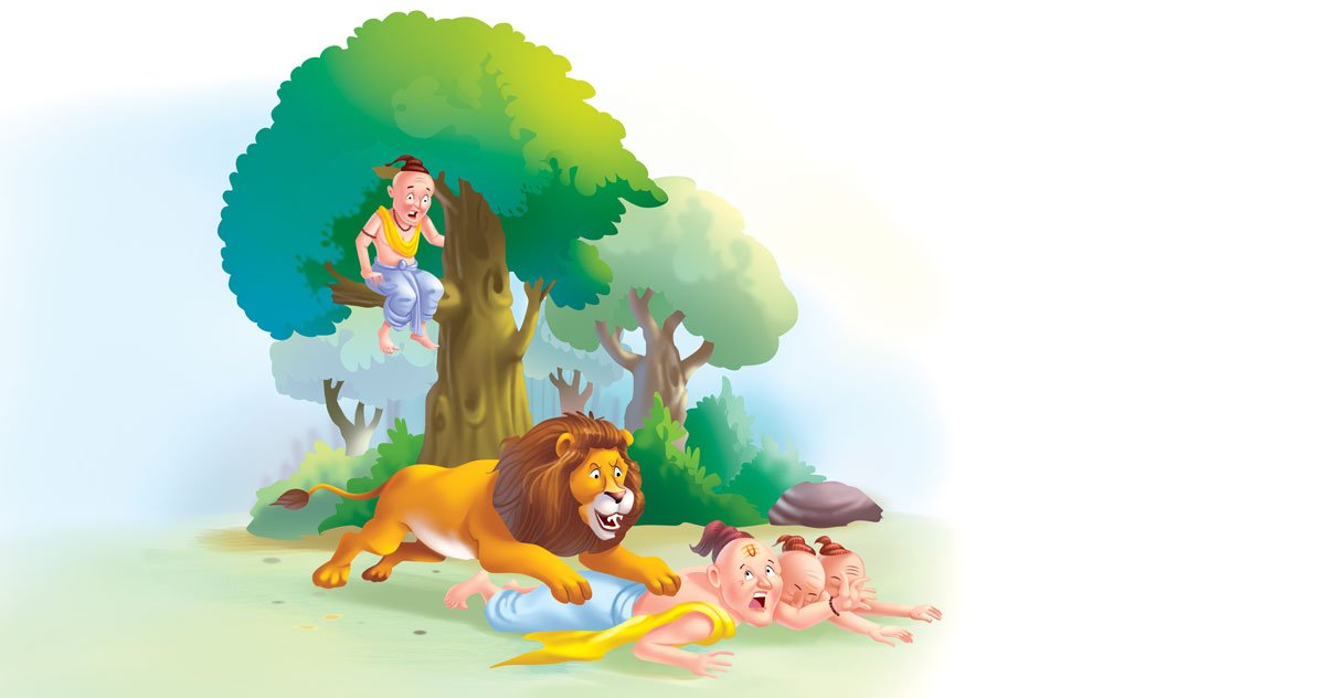 The Four Brahmins - Sawan Books