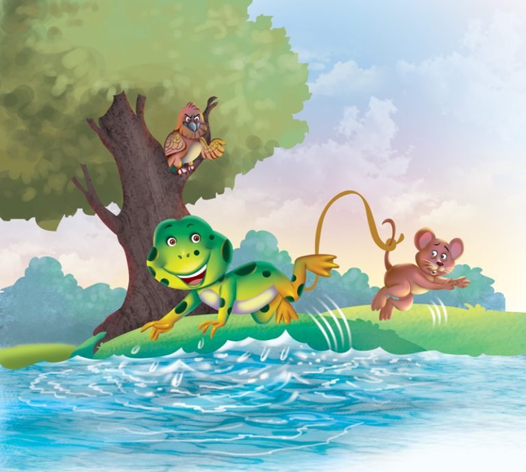 The Mouse and the Frog - Sawan Books