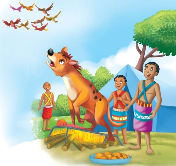 The Hyena and the Birds - Sawan Books