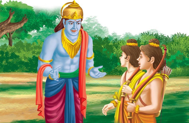 Rama Faces Luv-Kush - Sawan Books