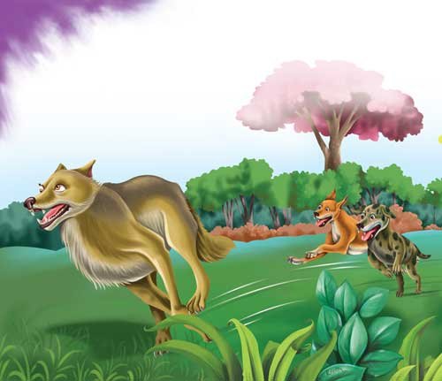 The Crafty Wolf And The Clever Lamb - Sawan Books