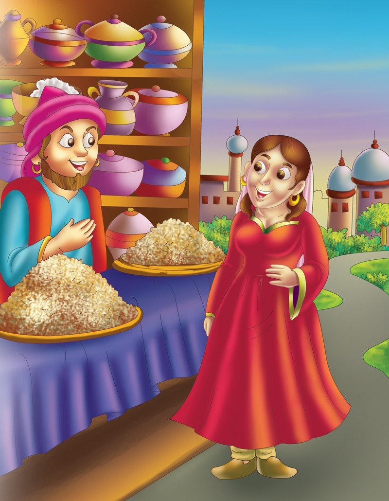 The Woman who made her Husband Sift Dust - Sawan Books