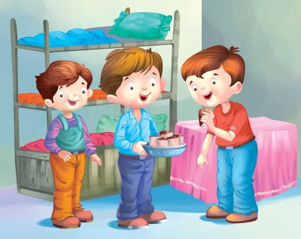 Ted Gave Food to Poor Children - Sawan Books