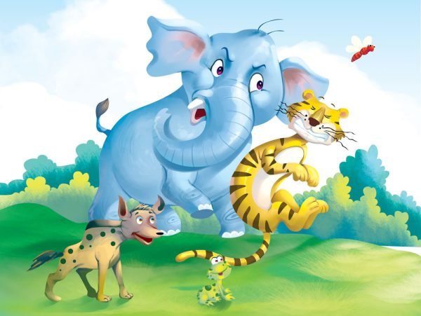 The Elephant and His Friends - Sawan Books