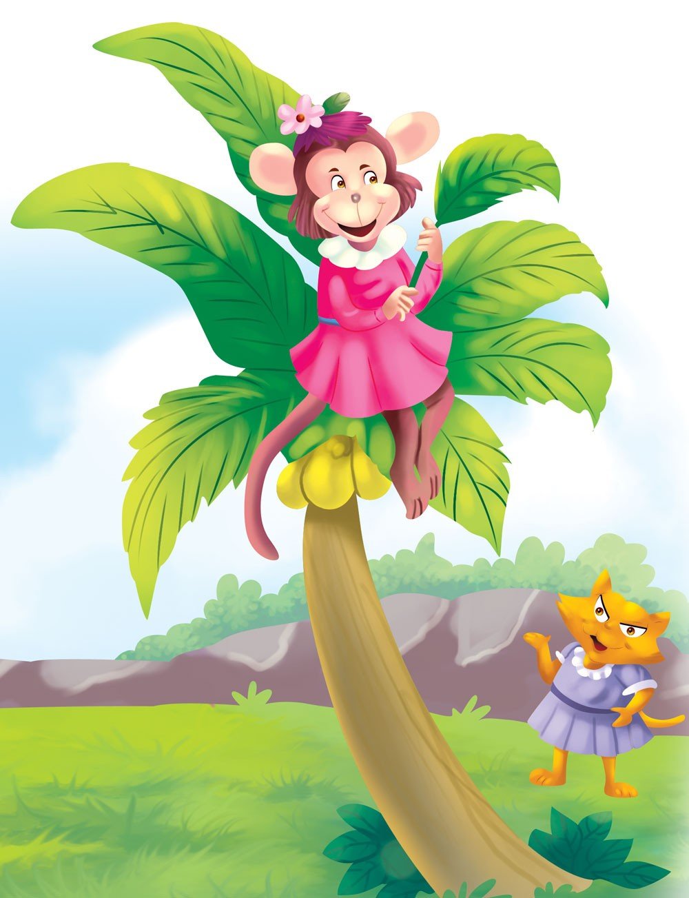 The Monkey and the Tutu Skirt - Sawan Books